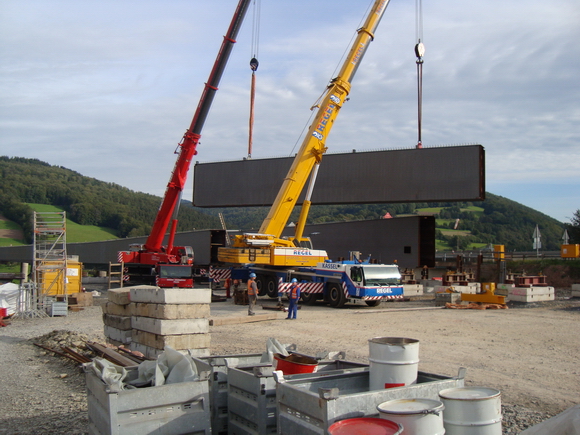 Fotos Sinntalbrücke - LIPPOLD ENGINEERING